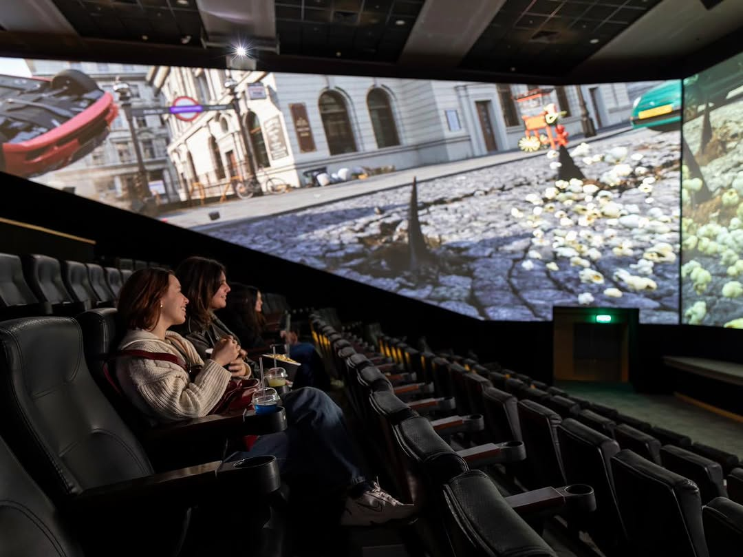 For the First Time in Egypt: Watch Movies in 270° at ScreenX Cinema ...